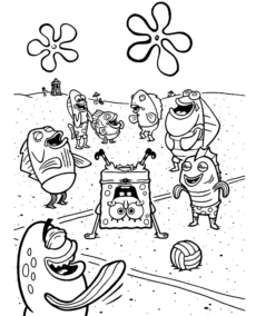 spongebob-kolorowanki6 | Kolorowanki do druku E-kolorowanki